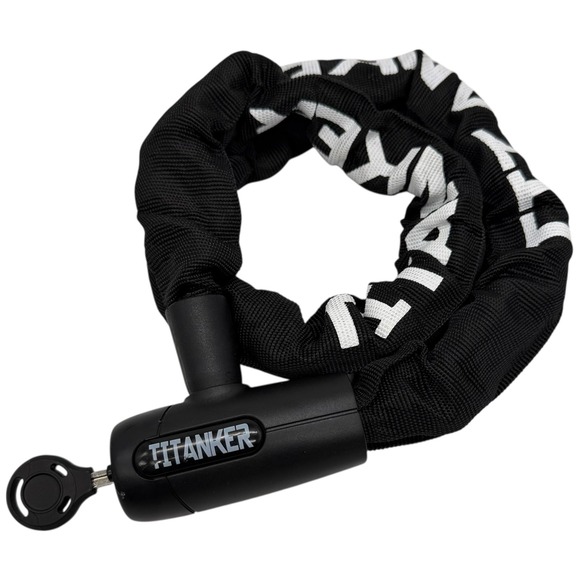 TITANKER | Accessories | Titanker Heavy Duty Black Bicycle Chain Lock ...